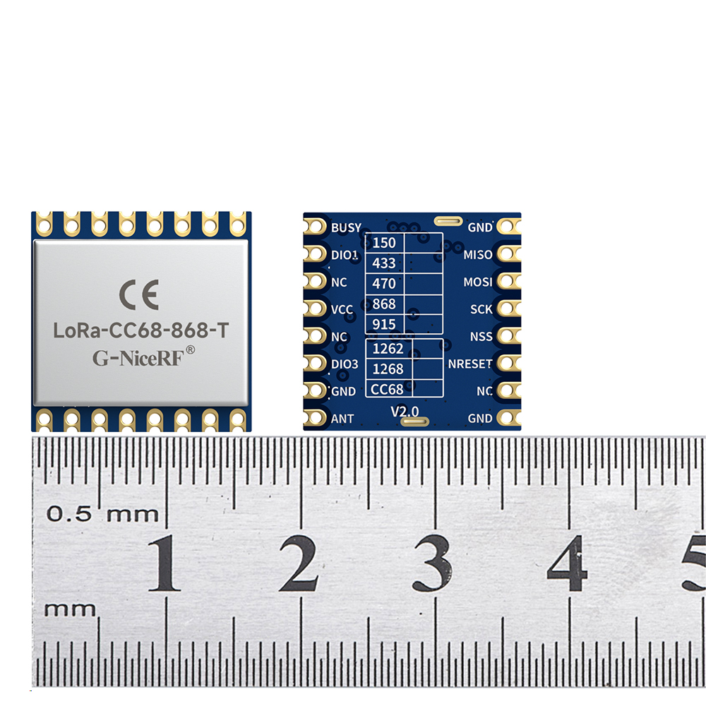 LoRa-CC68-868-T : CE-RED Certified LLCC68 LoRa Wireless Transceiver ...