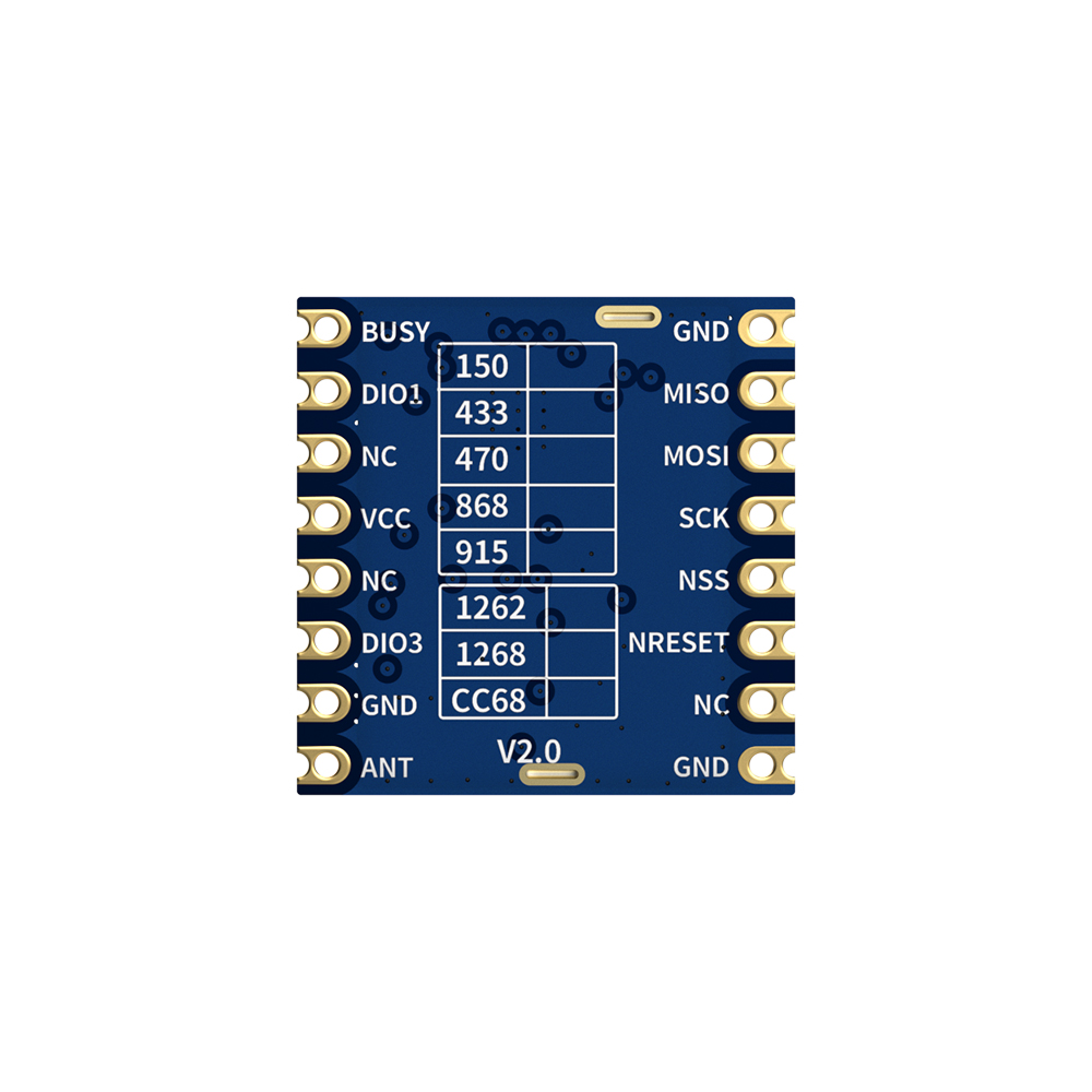 LoRa-CC68-868-T : CE-RED Certified LLCC68 LoRa Wireless Transceiver ...