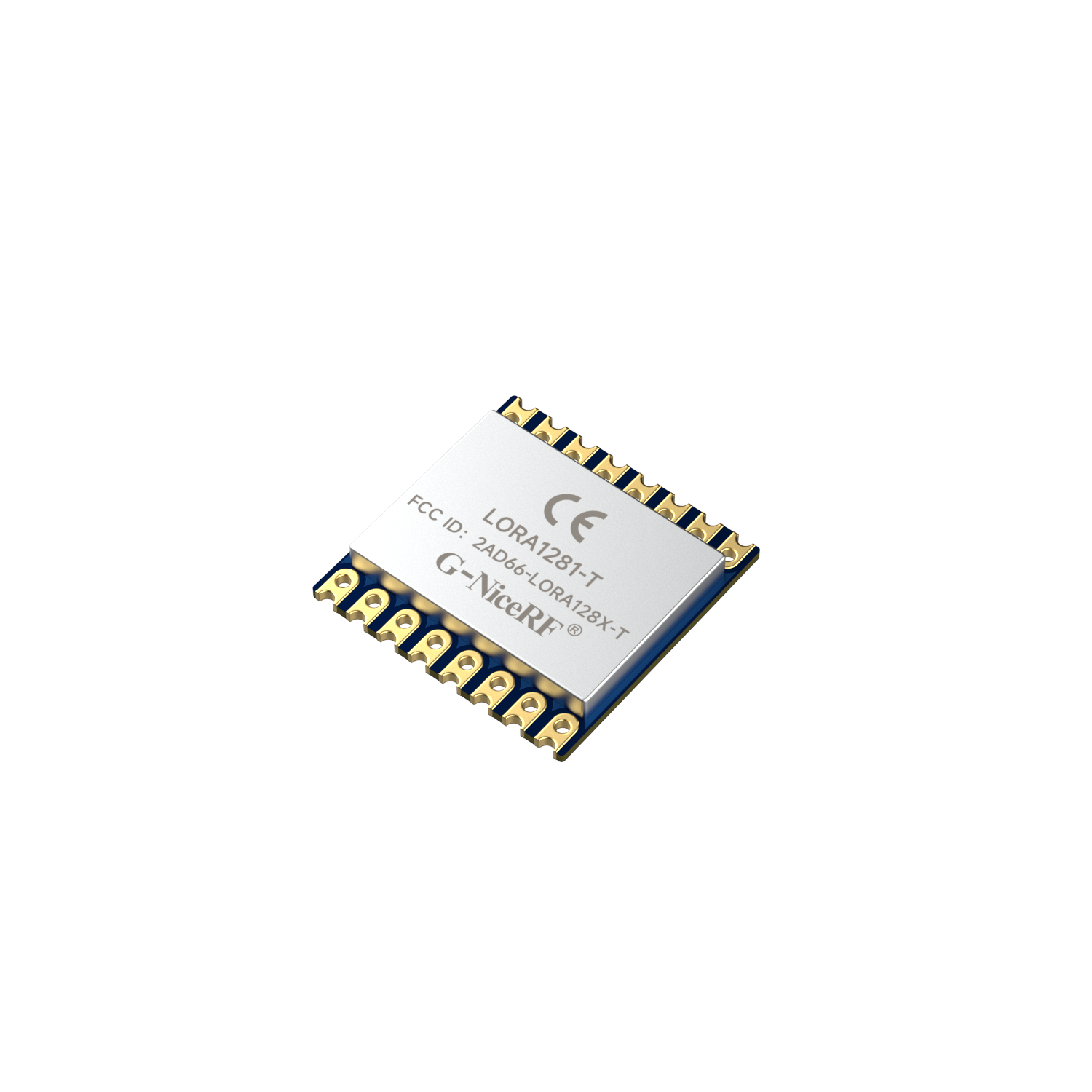SX1281 2.4GHz LoRa module -FCC/CE certification -LoRa1281-T | G-NiceRF