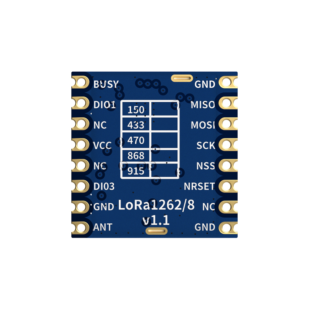 LoRa1268 : SX1268 160mW wireless module With ESD protection-Nicerf