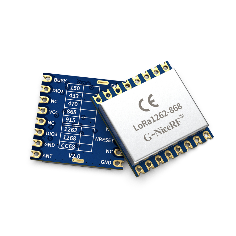 SX1262 868MHz LoRa Module – 160mW Output, TCXO, CE RED Certified ...