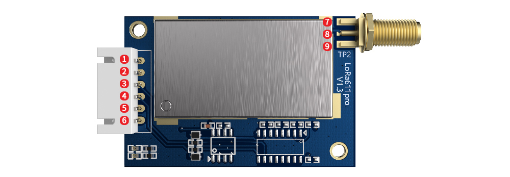 Transparent Wireless LoRa Module-100mW Mesh Network UART Modules ...