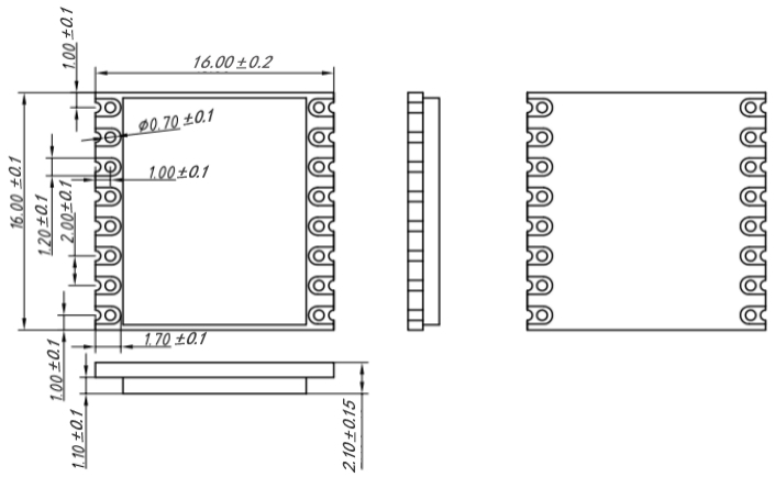2.4GHz LoRa modules using SX1280 and SX1281 With ESD protection-2.4G ...