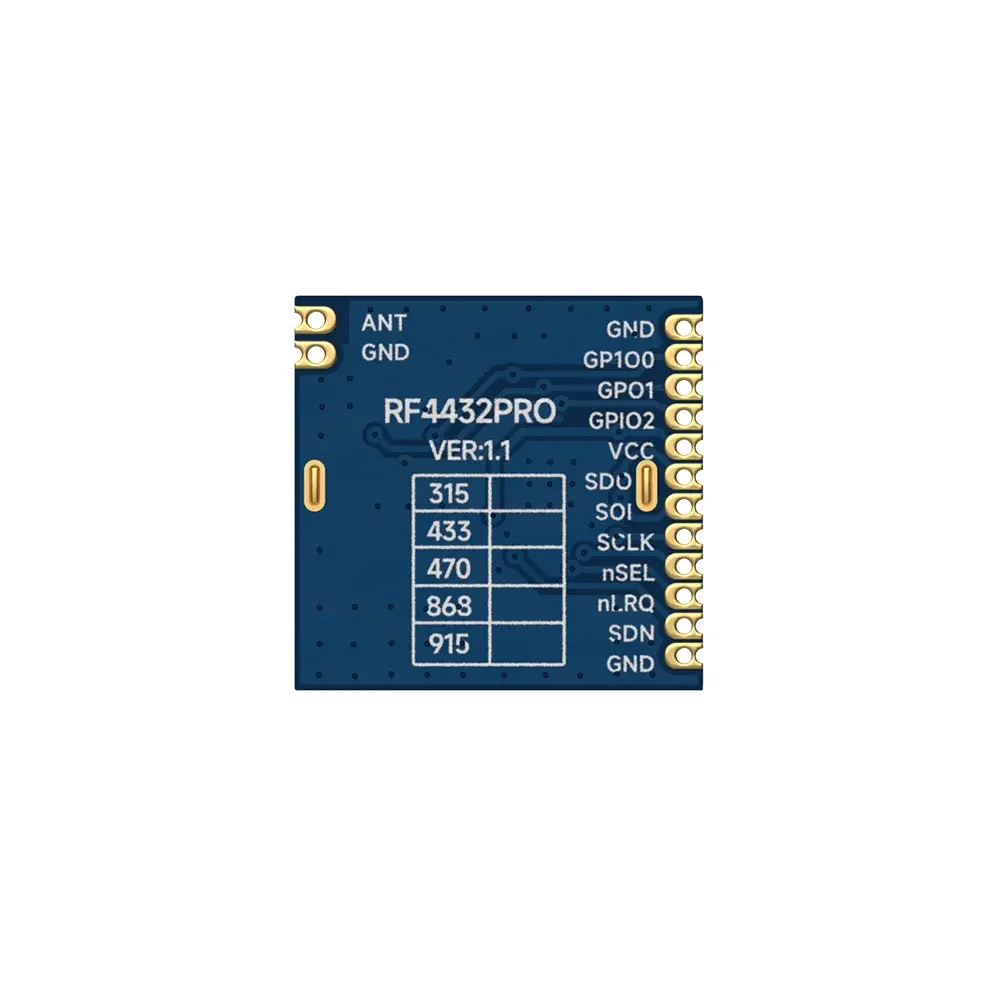 433MHz CE-RED Certified RF Transmitter and Receiver Module-Si4432 FSK ...